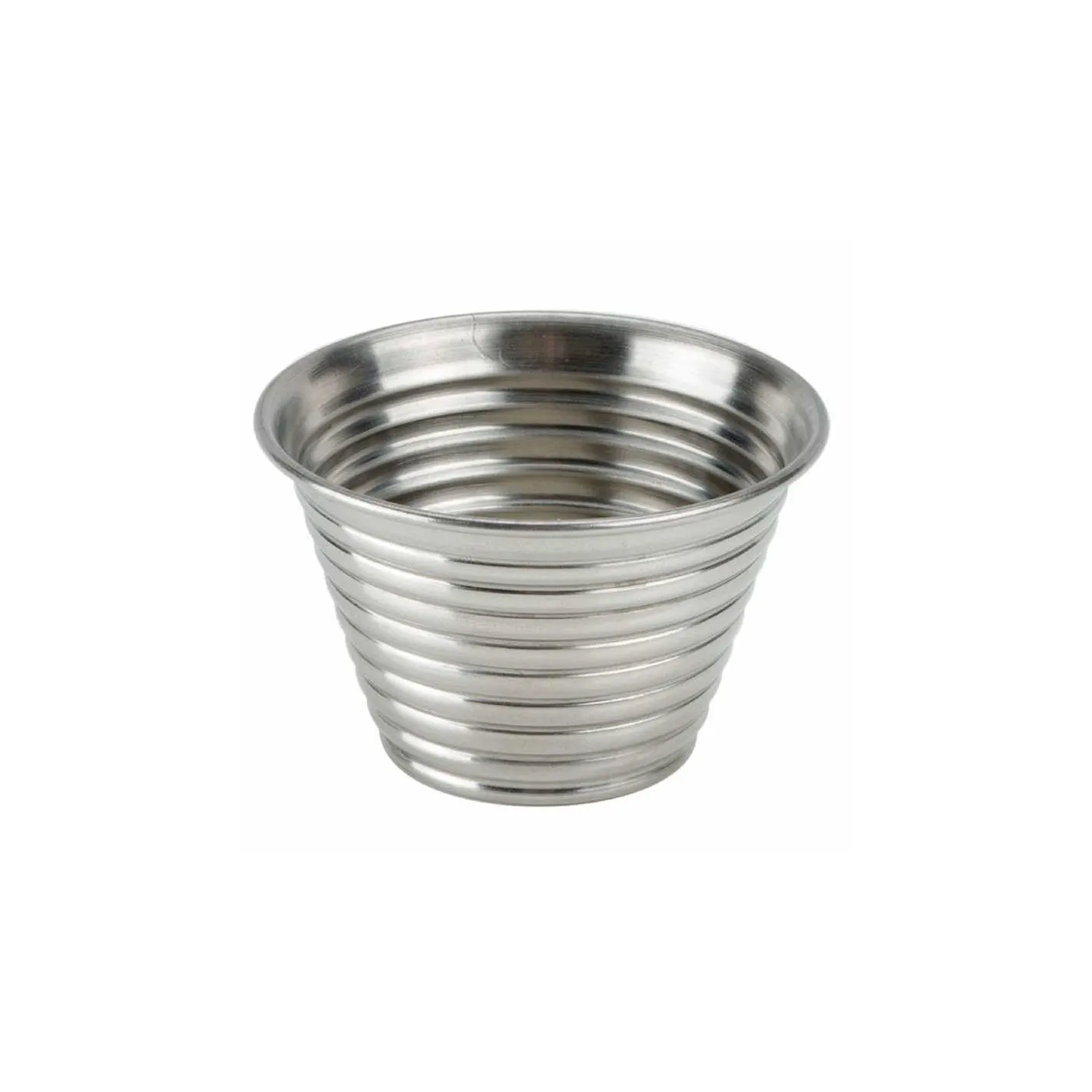 Salsera de Acero Inoxidable Acanalado de 6-1/2 Onzas KING METAL SC65R