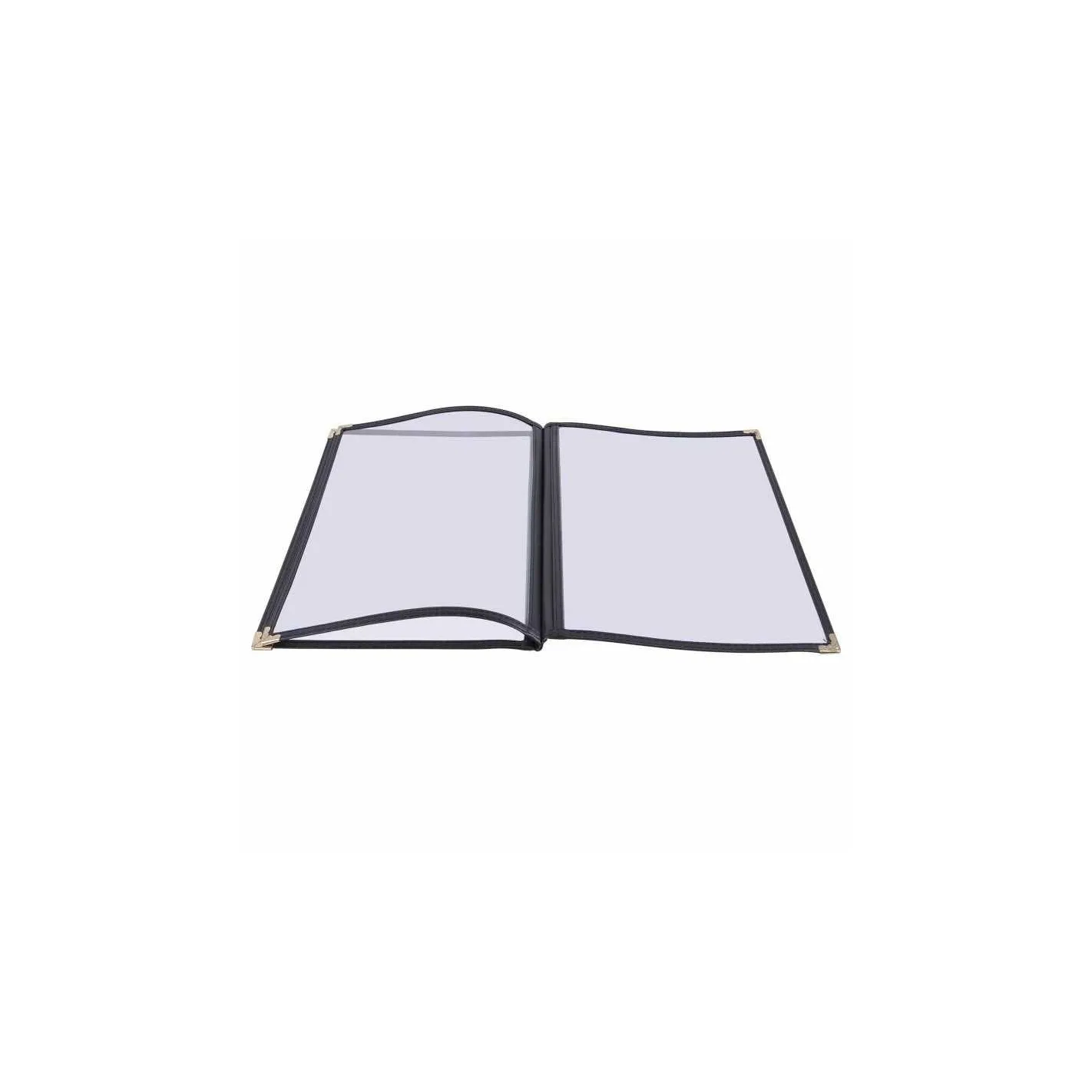 Porta Menu 4 Paginas de 8.5 x 11 Pulgadas, Color Negro THUNDER PLMENU-L4BL