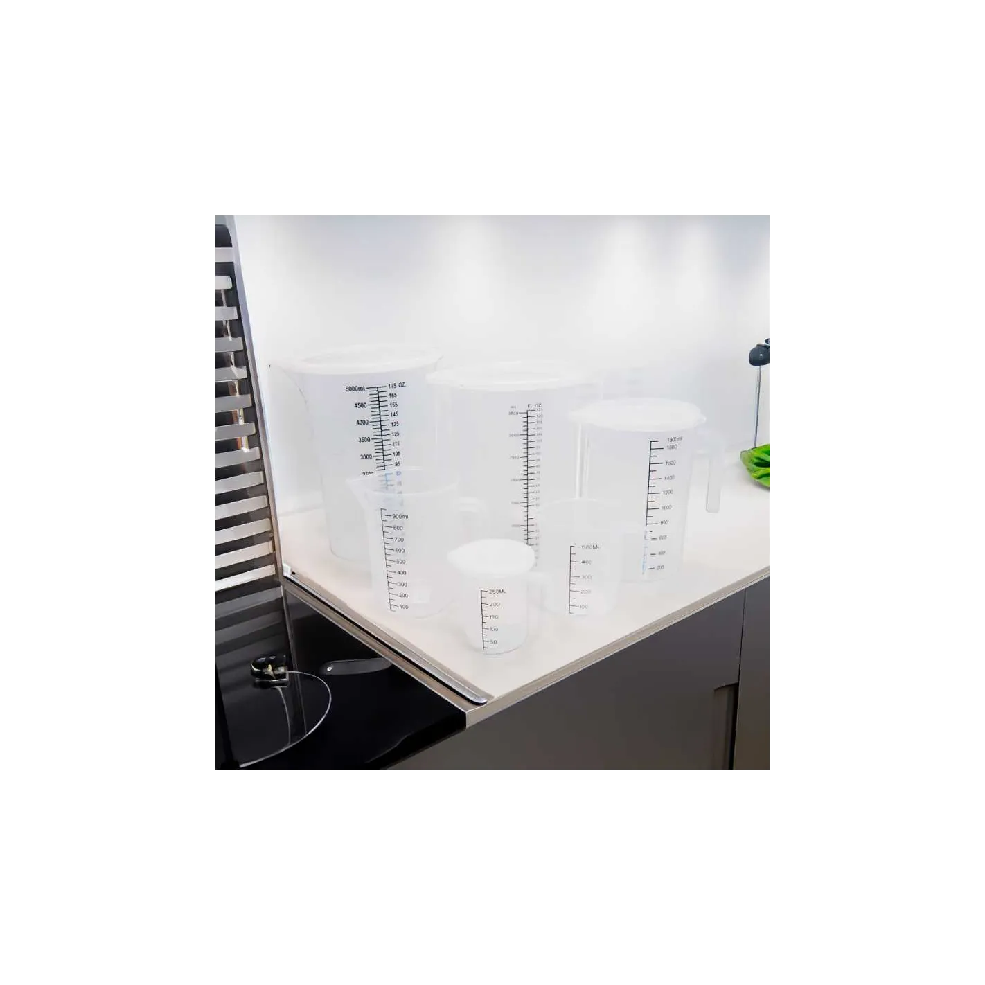 Taza para Medir de Polipropileno Transparente con Medidas de 500 ...