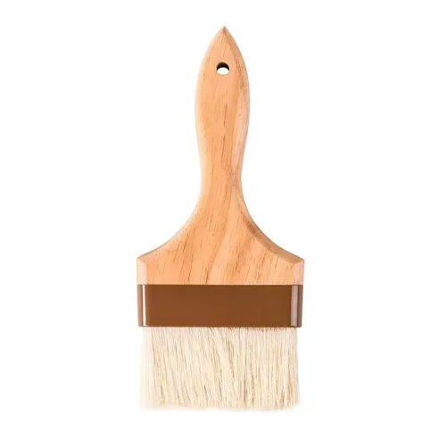 Brocha con Cerda Natural con Puno de Madera de 4 Pulgadas TIPS 0761045