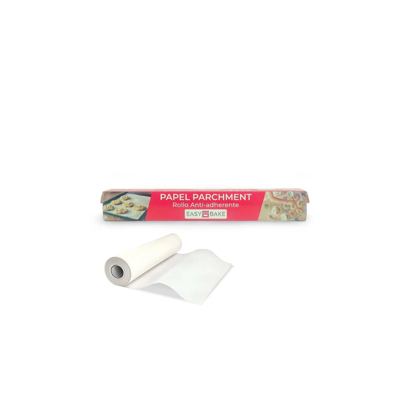 Papel Parchment de 30 Centimetros x 10 Metros Blanco EASY BAKE 9894251