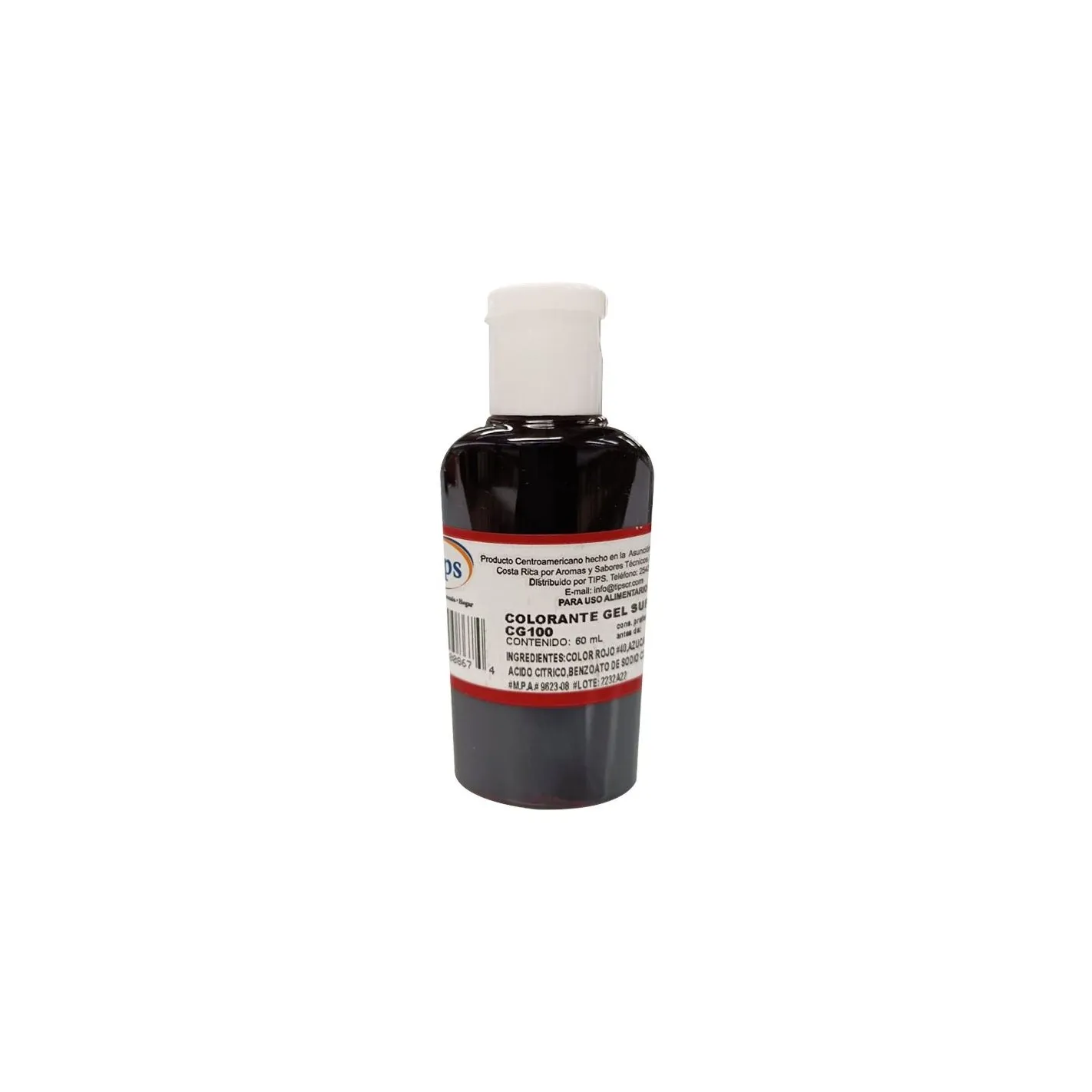 Colorante en Gel Super Negro de 60 Mililitros ASTEK CG101