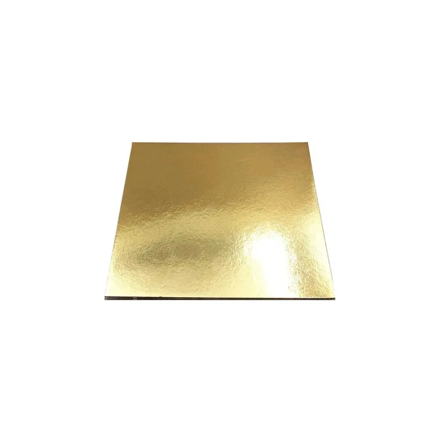 Base de Carton Cuadrada de 10 Pulgadas de Color Dorado TIPS 0760734